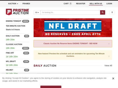 Pristine Auction Promo Code — 25% Off (Sitewide) in January 2026